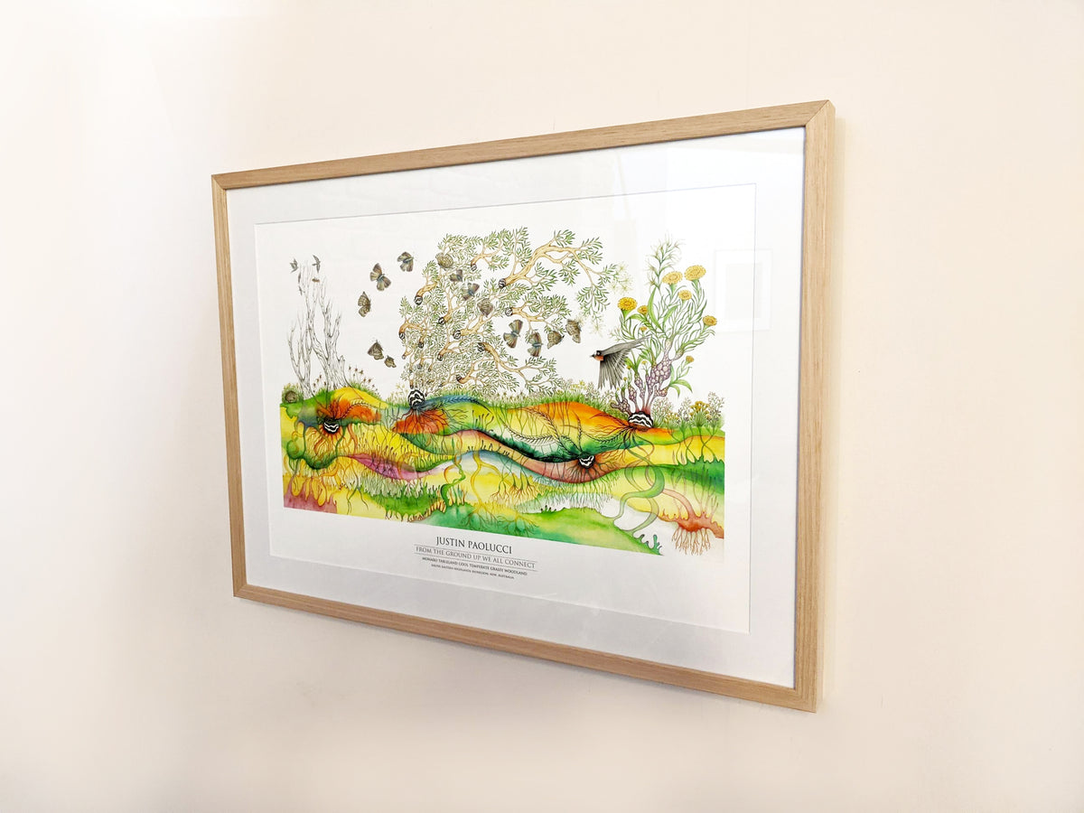 From The Ground Up We All Connect (limited edition) – Justin Paolucci ...